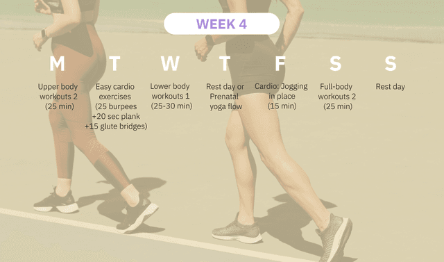 4-Week Beginner Workout Plan to Stay in Shape — Unimeal